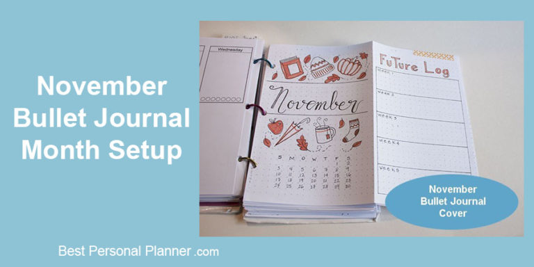 November Monthly Setup – Bullet Journal 2022